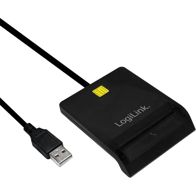 LogiLink USB 2.0 Card Reader, Kunststoffgehäuse, schwarz - Kartenleser ...
