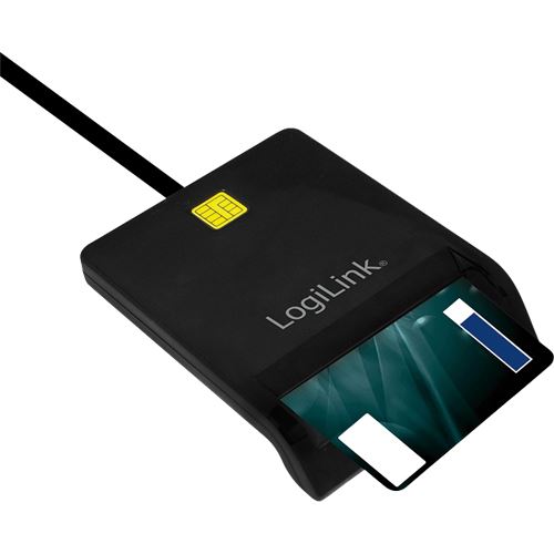 LogiLink USB 2.0 Card Reader, Kunststoffgehäuse, schwarz - Kartenleser ...