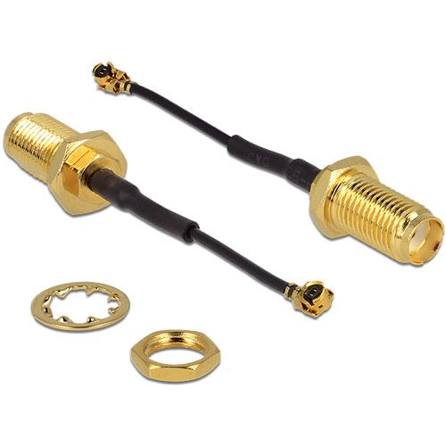 Delock HF Kabel SMA -> MHF (I-PEX) U.FL komp. Bu/St 0.50m ...