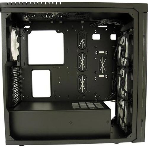 LC-Power Gaming 991B Lighthouse Midi Tower ohne Netzteil schwarz - Midi Tower ohne NT