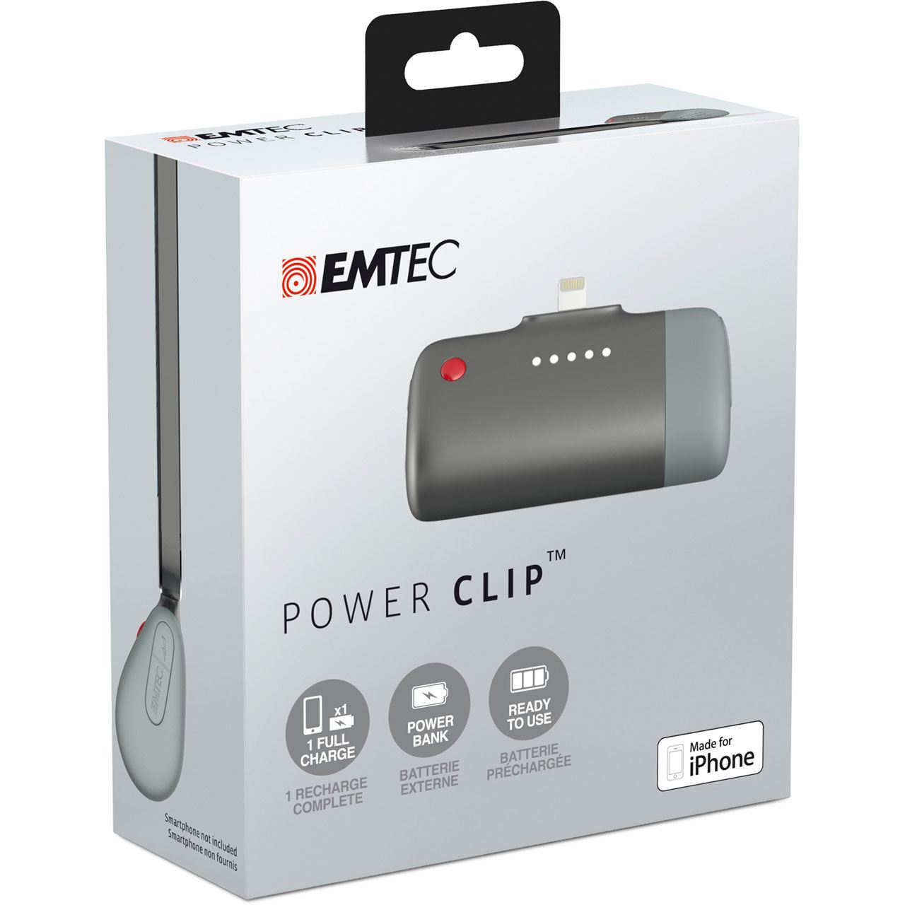 Emtec Powerbank Power Clip U400 Apple - Powerbanks | Mindfactory.de