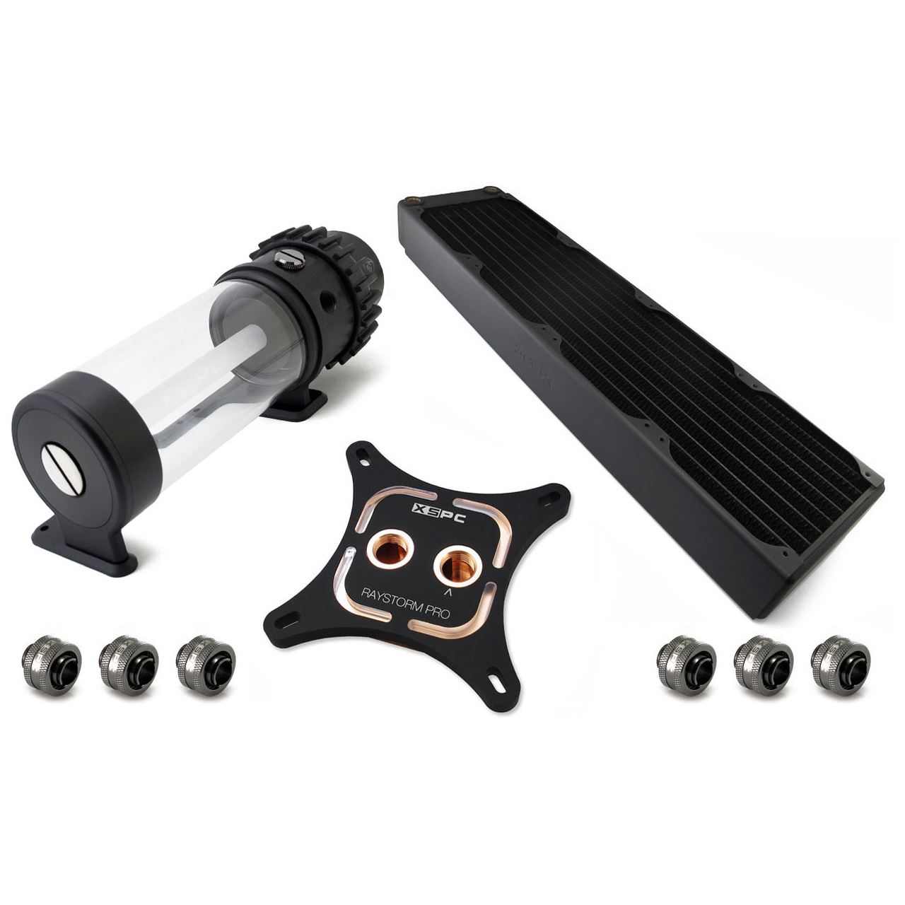 XSPC RayStorm Pro D5 Photon RX480 Komplett-Wasserkühlung - Externe ...