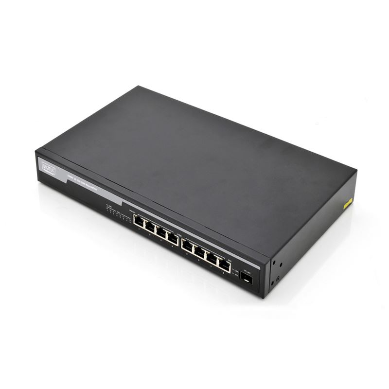 Digitus Professional PoE Switch DIGITUS 8-Port + 1x Uplink, rack ...