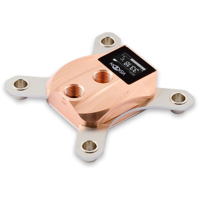 Aqua Computer cuplex kryos NEXT mit VISION 1156/1155/1151/1150, Kupfer ...