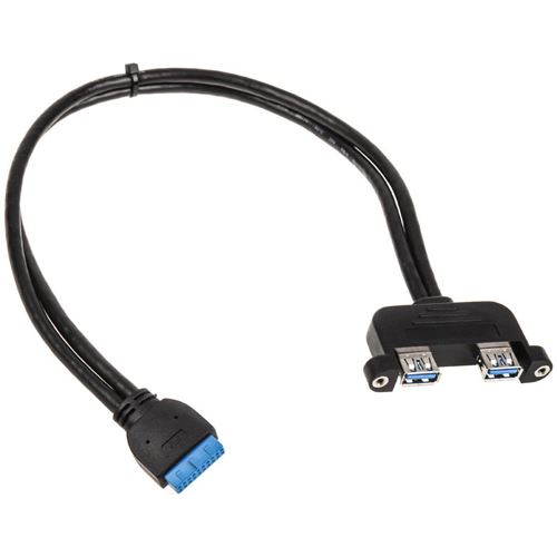 Lian Li PW-IN20NH40T0 I/O-Panel für PC-Q07B - Zubehör für Gehäuse ...