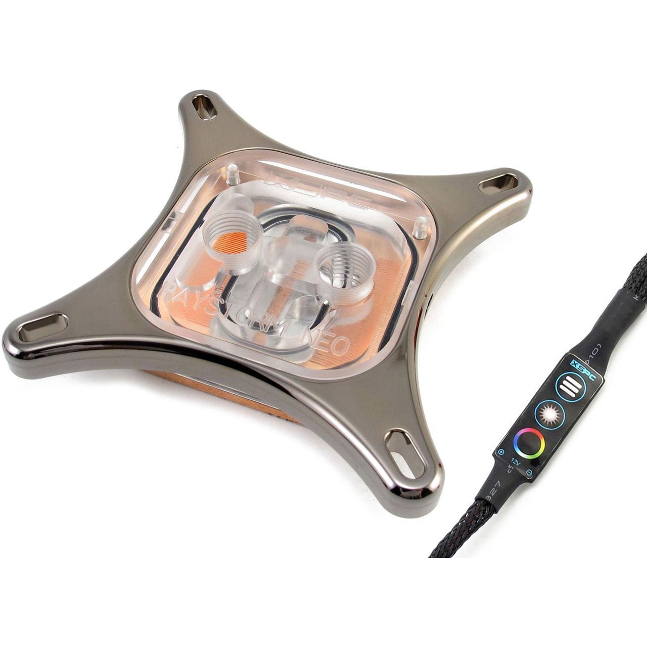 XSPC RayStorm Neo CPU-Kühler für Intel - Black Chrome - WaKü CPU ...