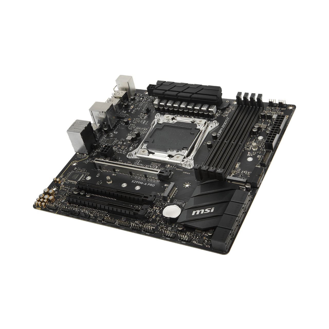 MSI X299M-A PRO Intel X299 So.2066 Dual Channel DDR4 mATX Retail ...