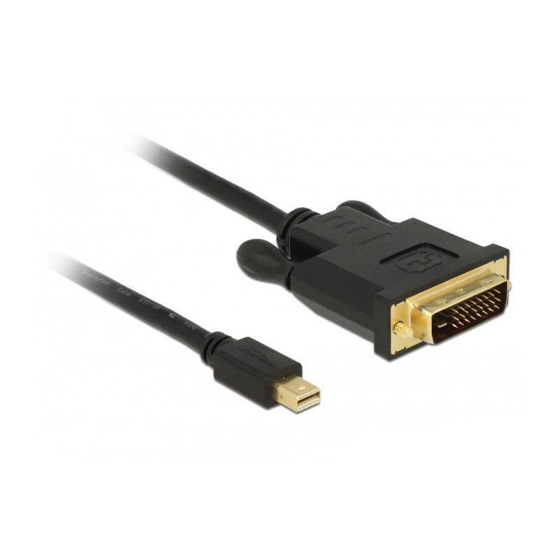 0.50m Delock MiniDisplayport Anschlusskabel Mini Displayport Stecker ...