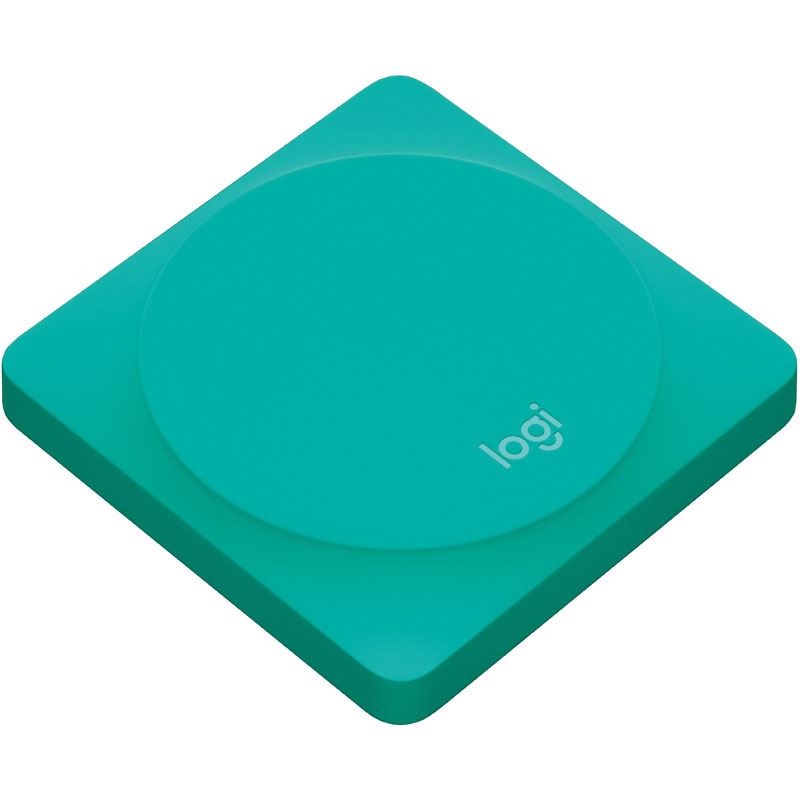 Logitech Addon Pop Smart Button, türkis - | Mindfactory.de