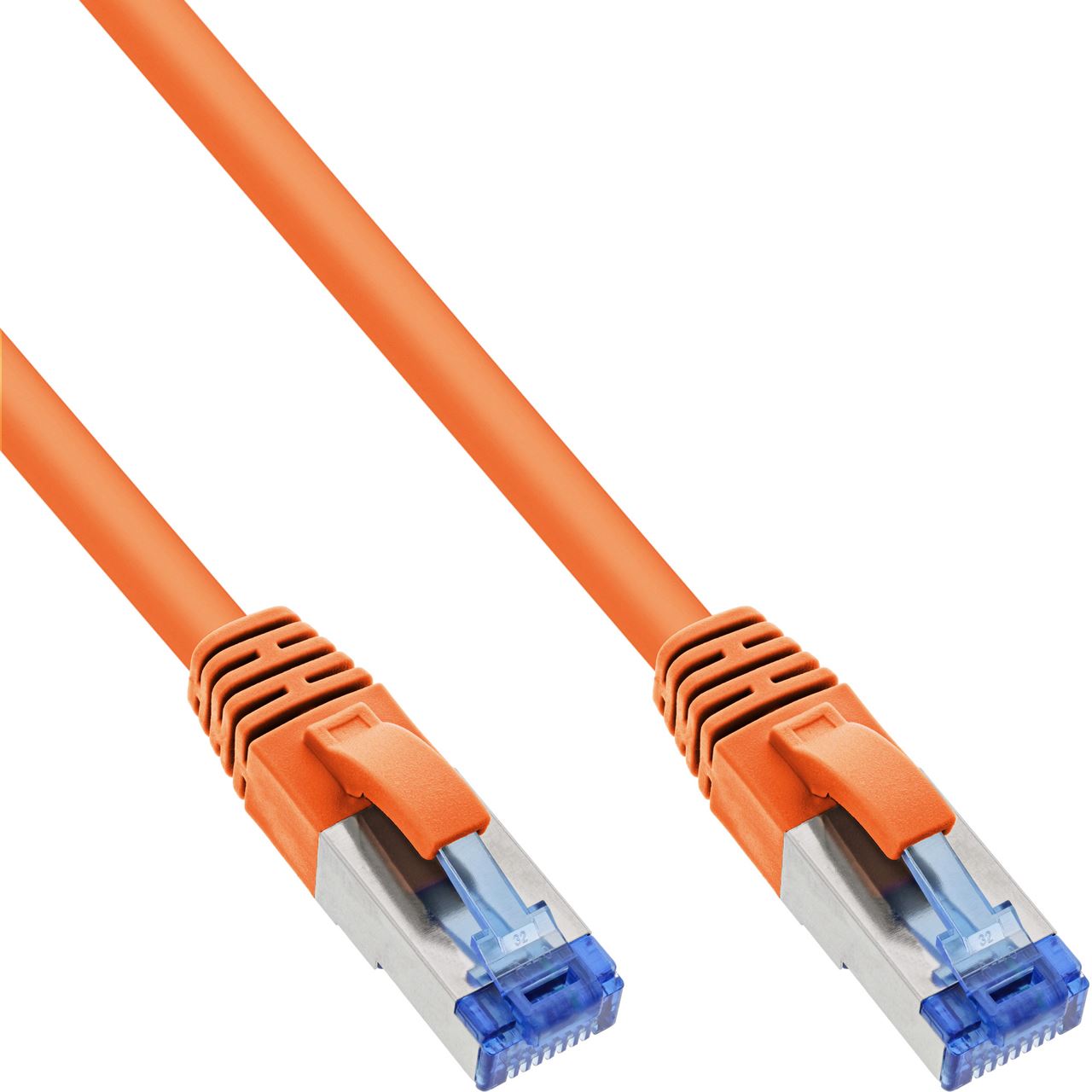 (€3,45*/1m) 2.00m InLine Cat. 6a Patchkabel S/FTP PiMF 500MHz RJ45 Stecker auf RJ45 Stecker