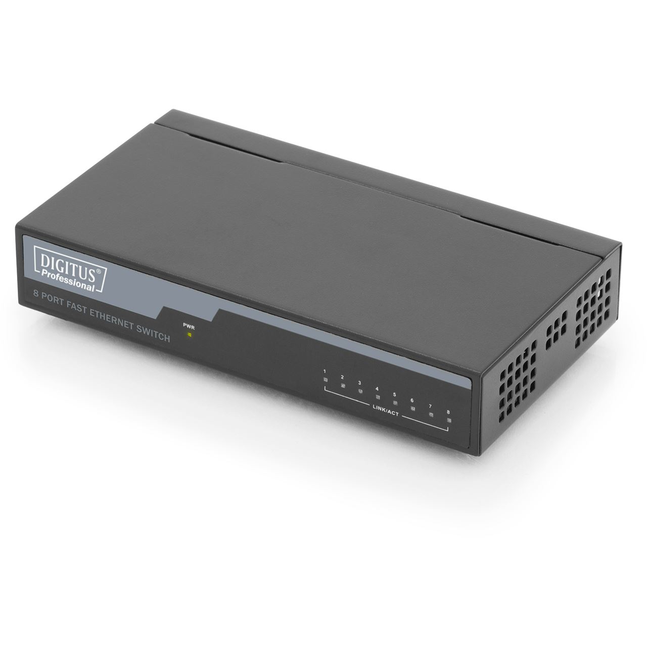 Digitus Switch 8-Port Fast Ethernet 8xRJ45 - Switch 10 / 100 / 1000 ...