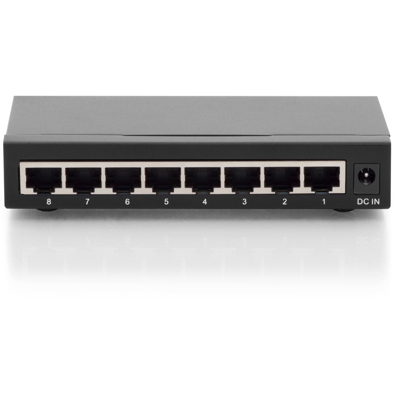 Digitus Switch 8-Port Fast Ethernet 8xRJ45 - Switch 10 / 100 / 1000 ...