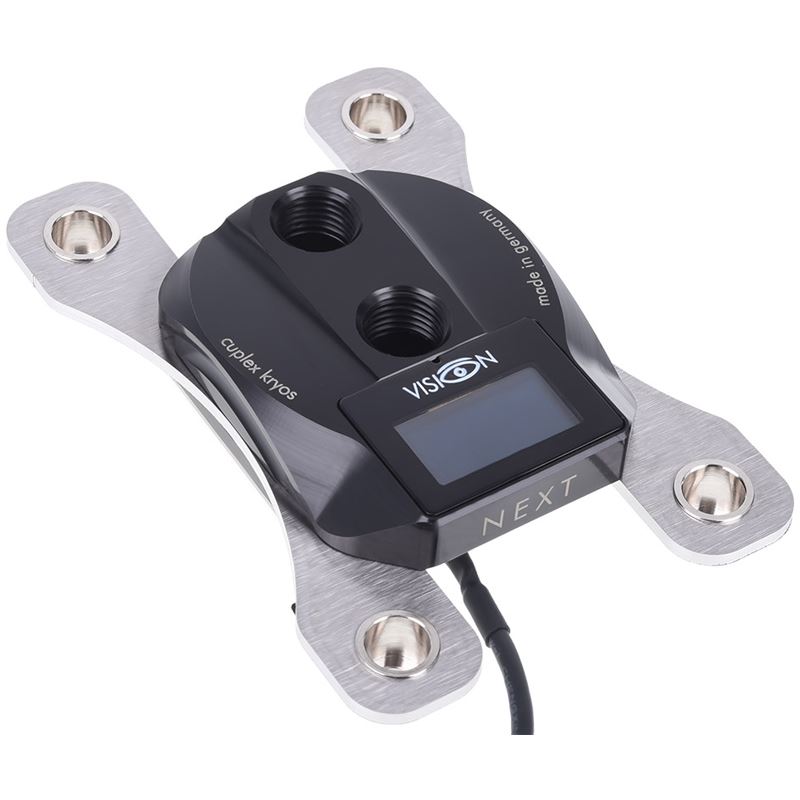 Aqua Computer cuplex kryos NEXT mit VISION AM4, Acetal/.925 Silber ...