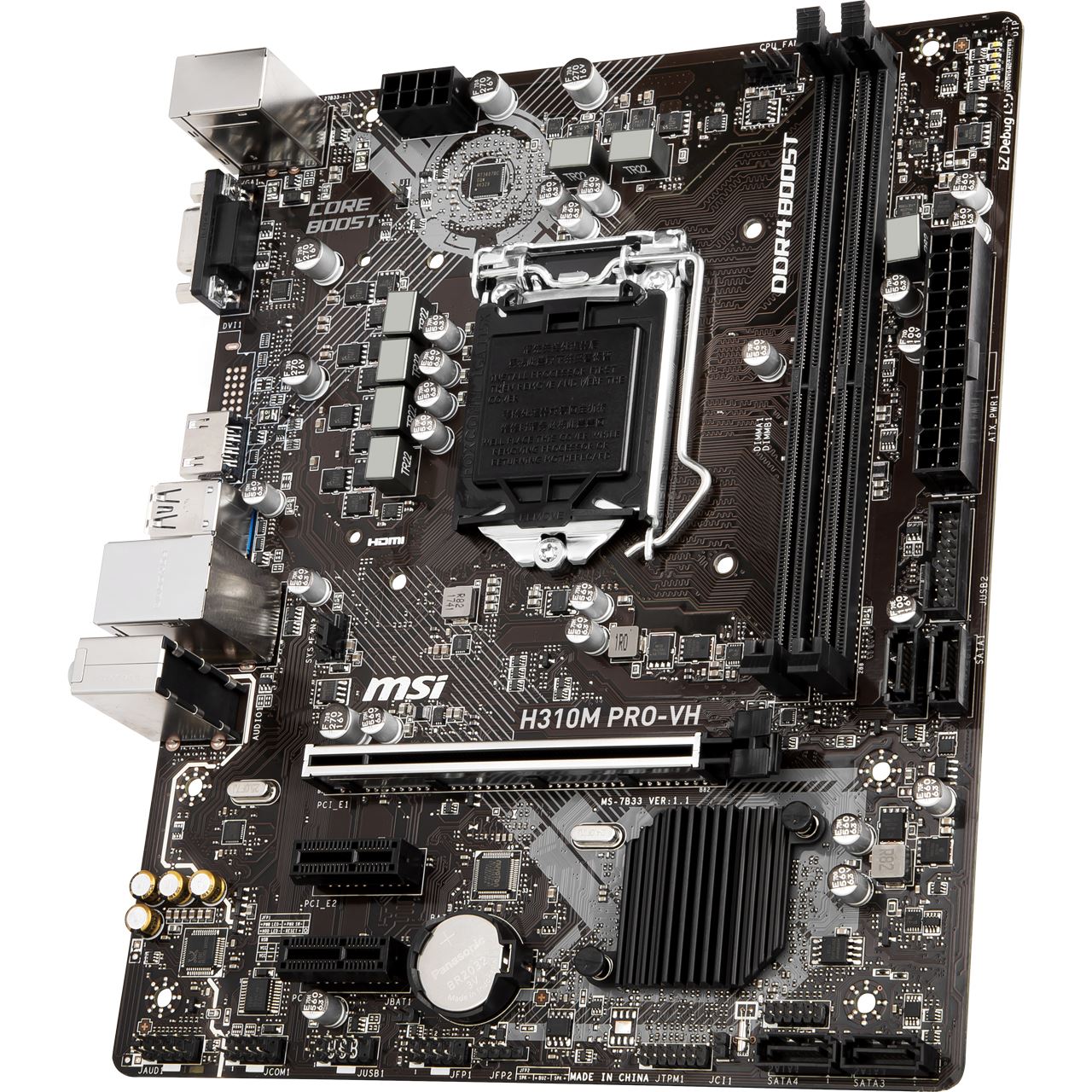 MSI H310M PRO-VH Intel H310 So.1151 Dual Channel DDR4 mATX Retail ...