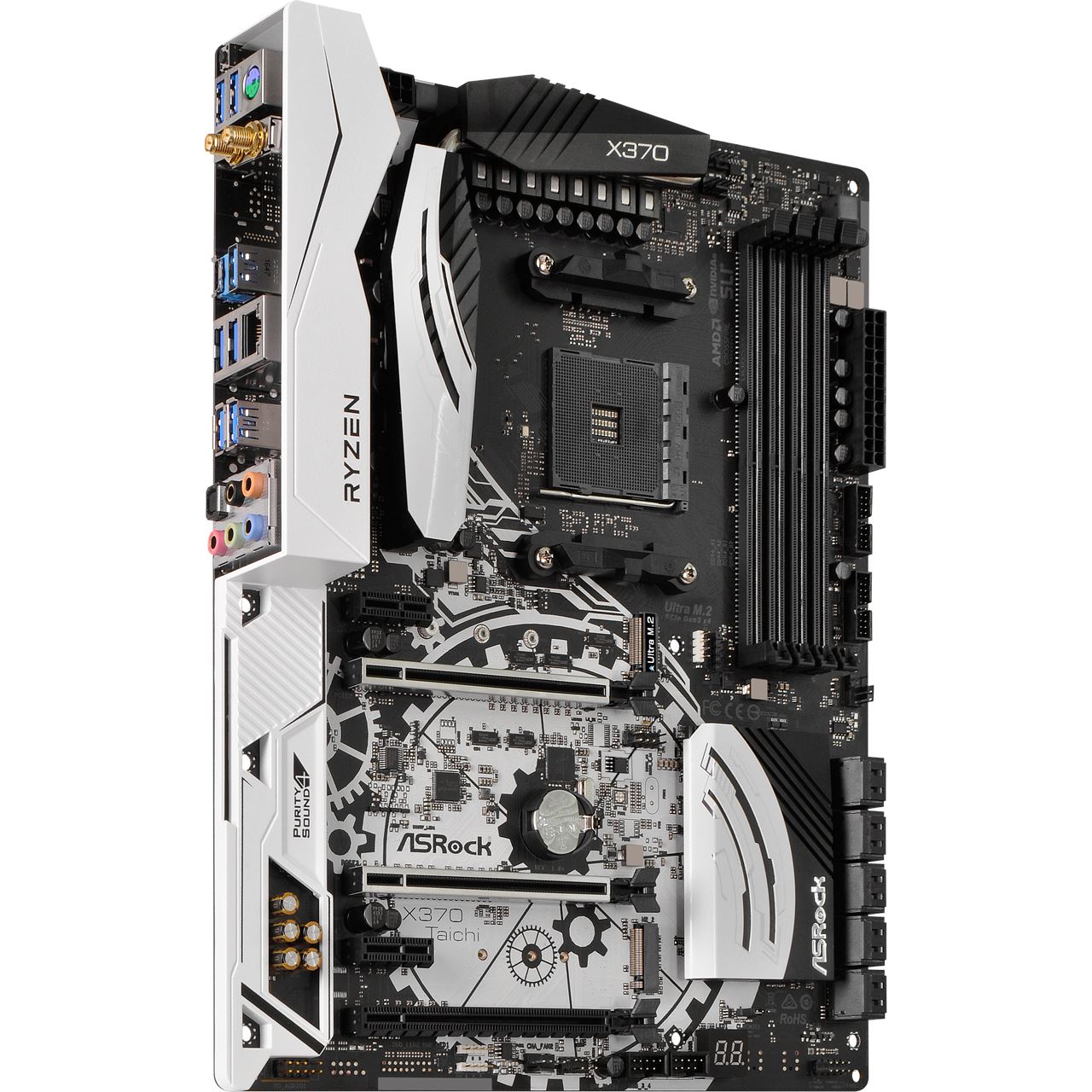ASRock X370 Taichi AMD X370 So.AM4 Dual Channel DDR4 ATX bulk - AMD ...