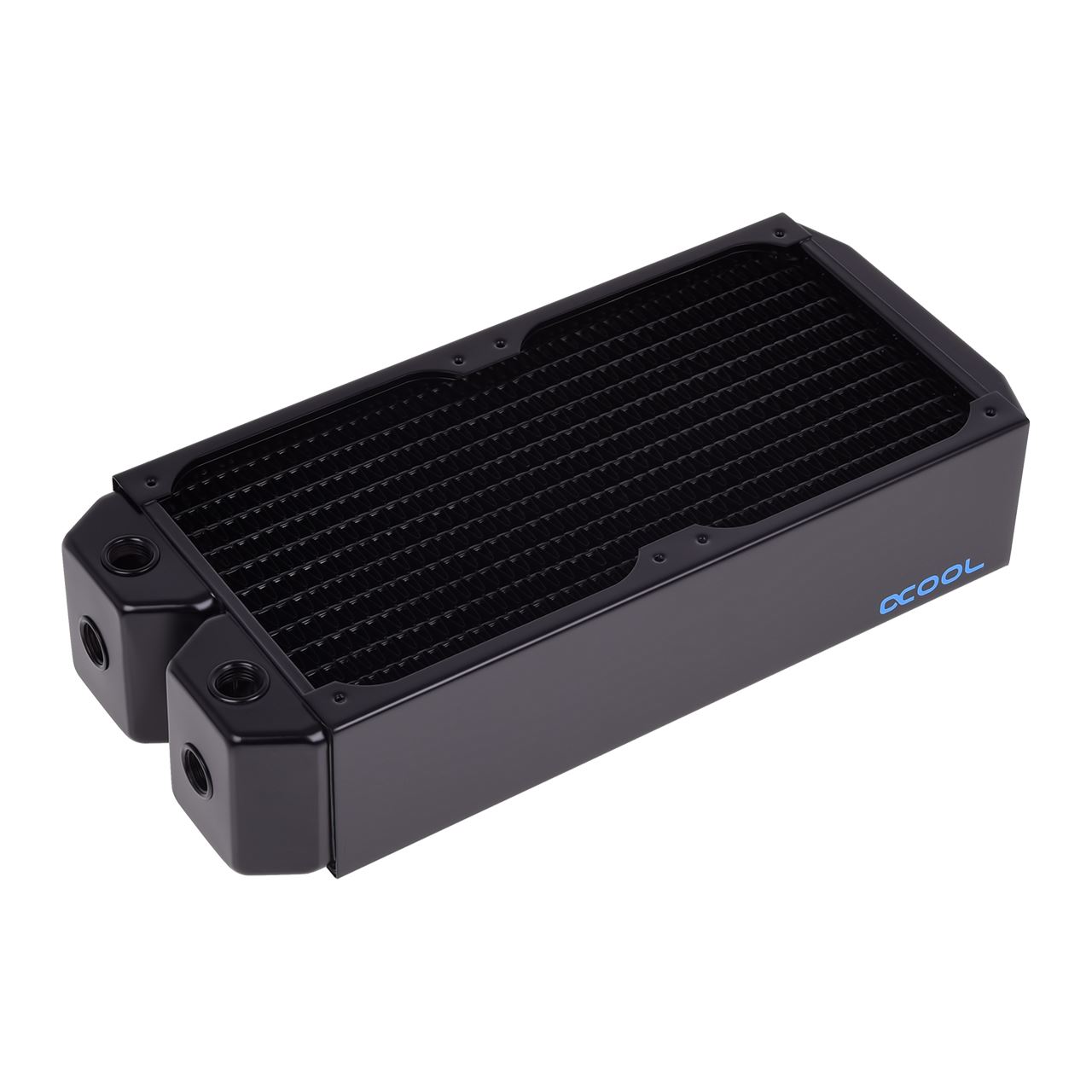 Alphacool Eissturm Blizzard Copper 45 2x120mm - Komplettset - Externe ...