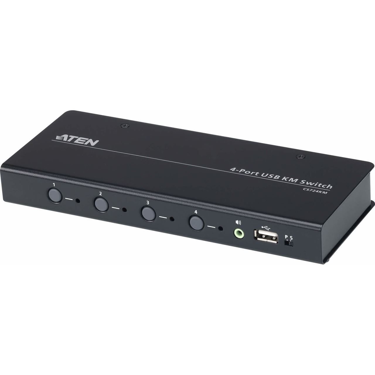 ATEN Technology CS724KM 4-Port USB Boundless KM Switch, inkl. Kabel ...
