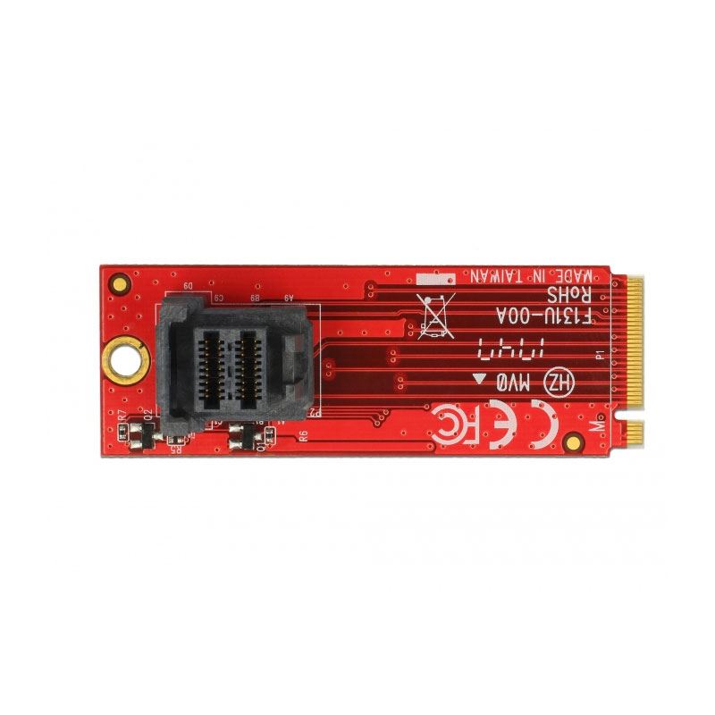 Delock Adapter M.2 KeyM > SFF-8643 NVMe vertikal - Netzwerkadapter ...