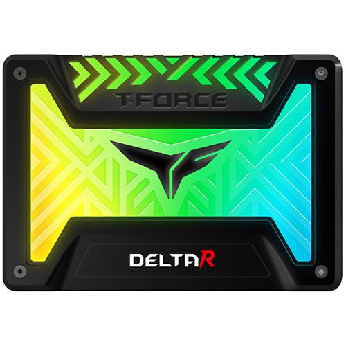 250GB TeamGroup T-Force Delta R RGB 2.5" (6.4cm) SATA 6Gb/s 3D-NAND TLC ...