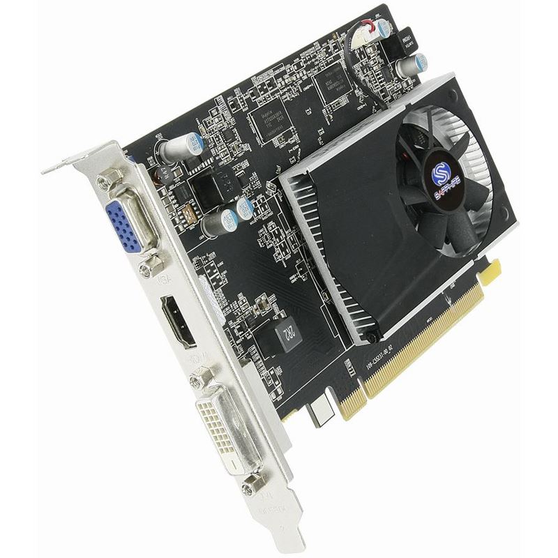 4GB SAPPHIRE RADEON R7 240 DDR3 PCI-E HDMI DVI-D VGA UEFI 128bit 1.5 ...