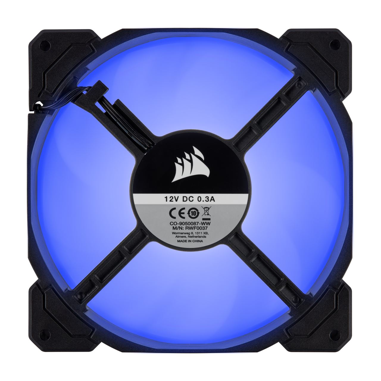 Corsair Air Series LED Blue AF140 [2018], 140mm, 2er-Pack (CO-9050090 ...
