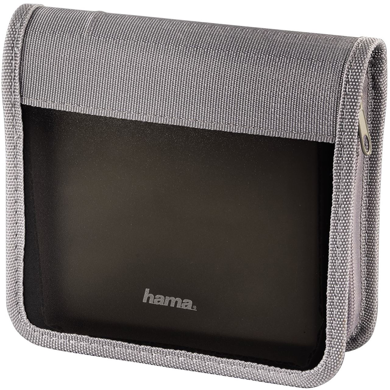 Hama CD-/DVD-/Blu-Ray-Wallet 28 graphit/silber Tasche für Aufbewahrung ...