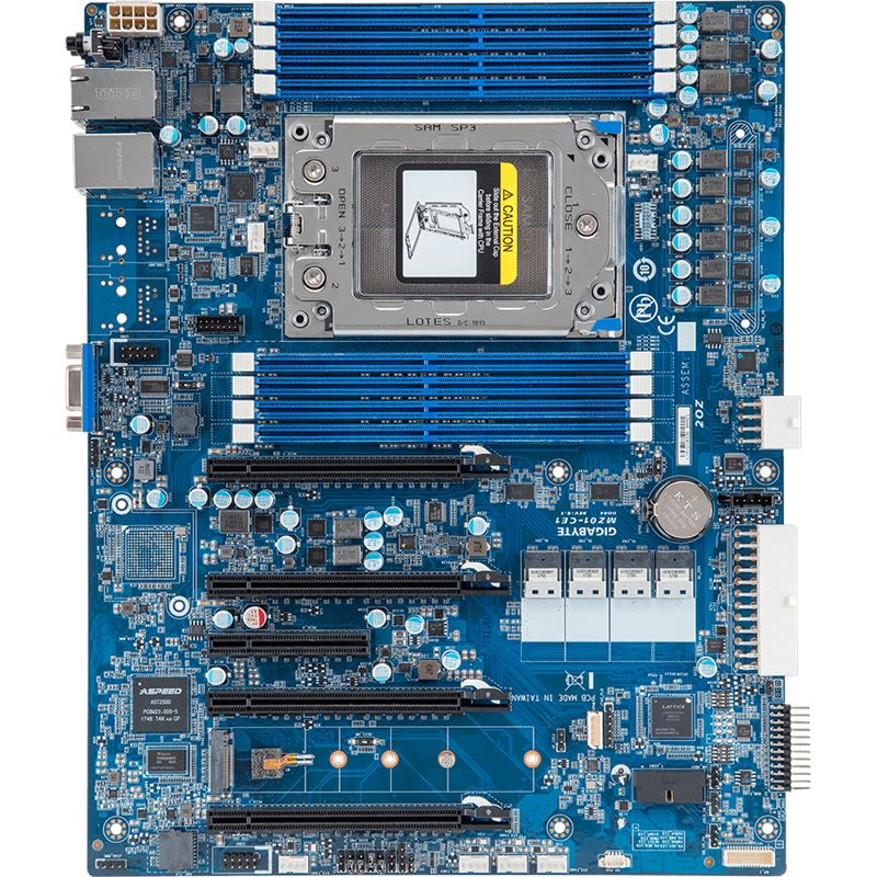 Gigabyte Mainboard MZ01-CE1 Single Sockel SP3 - | Mindfactory.de