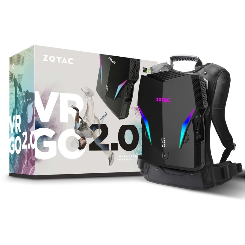 ZOTAC VR GO 2.0 BACKPACK I7-8700T - Gamer PCs | Mindfactory.de
