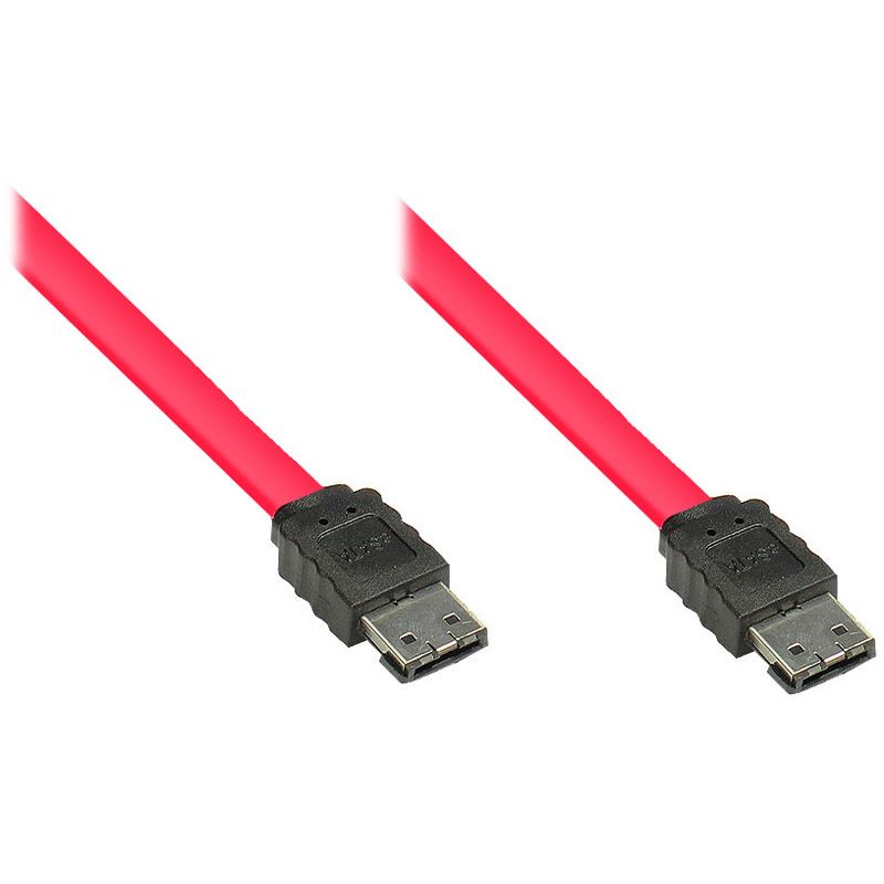 1.50m Good Connections eSATA Anschlusskabel eSATA Buchse auf eSATA ...