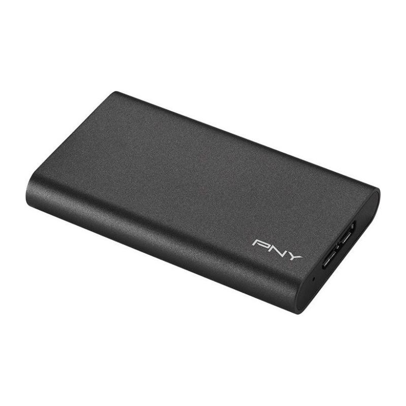 480GB PNY Elite Portable SSD PSD1CS1050-480-FFS mSATA USB 3.0 Micro-B ...
