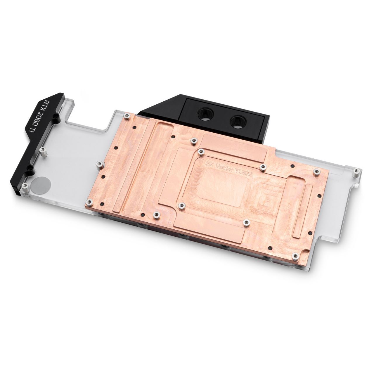 EK Water Blocks EK-Vector RTX RE Ti - Copper + Acryl - WaKü VGAs ...