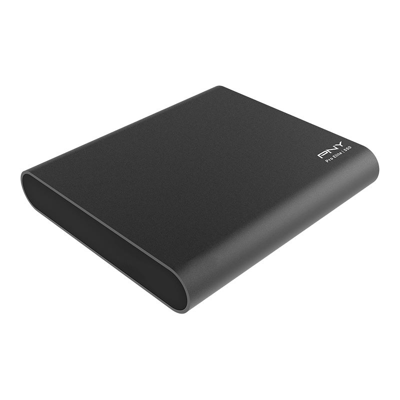 1TB PNY Pro Elite Portable SSD PSD0CS2060-1TB-RB 2.5" (6.4cm) USB 3.1 ...