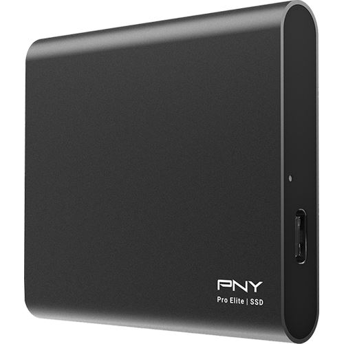 1TB PNY Pro Elite Portable SSD PSD0CS2060-1TB-RB 2.5" (6.4cm) USB 3.1 ...