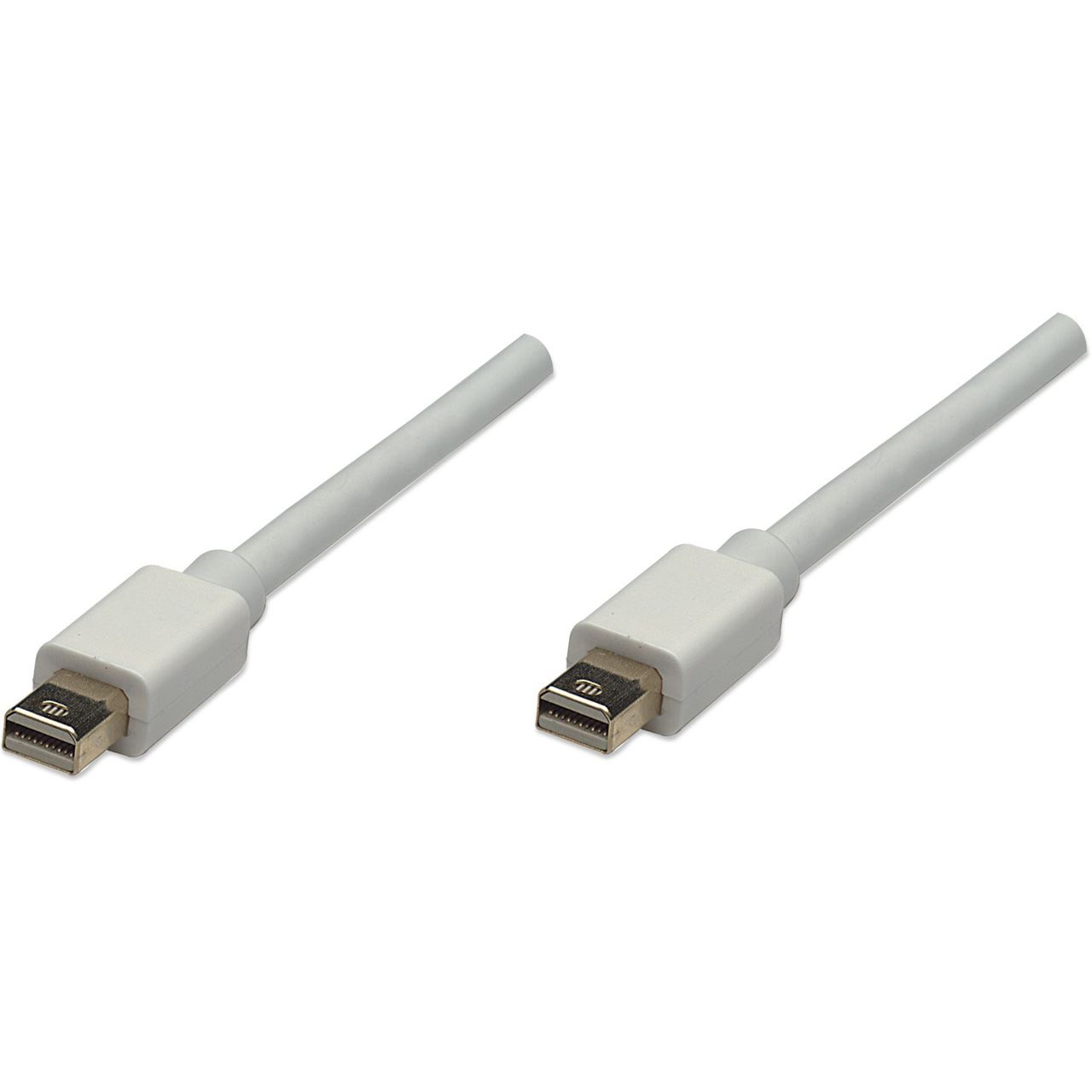 1.00m Manhattan Displayport 1.2 Anschlusskabel Mini Displayport Stecker ...