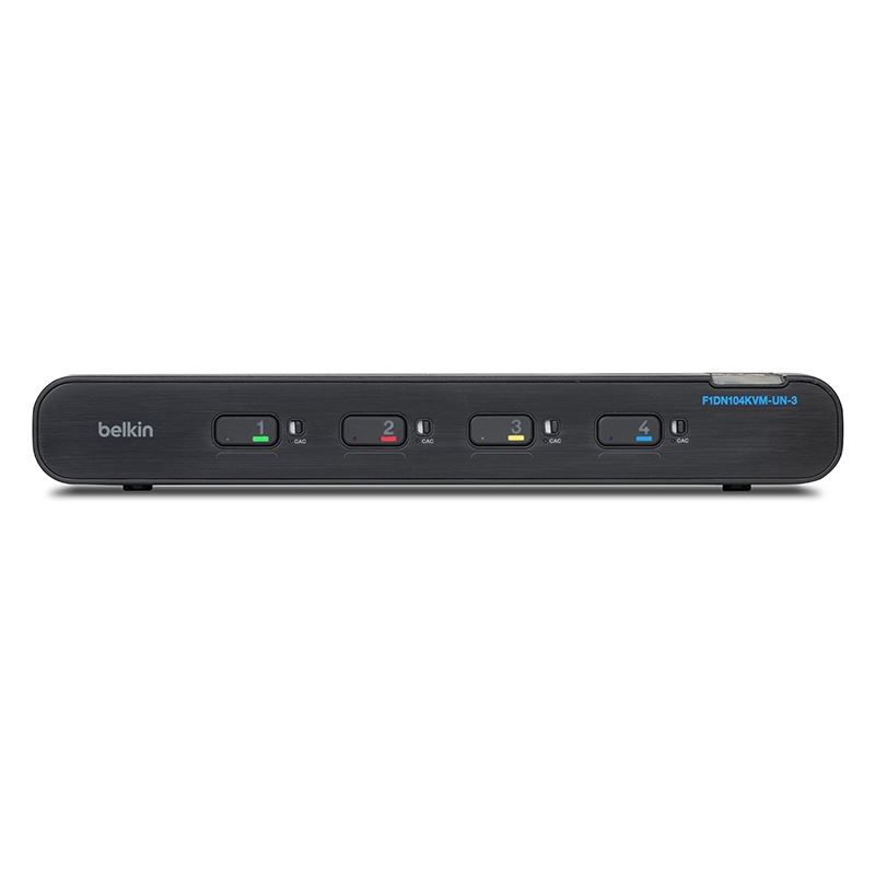 Belkin LinkSys 4 Port Single Head Universal Desktop SKVM - | Mindfactory.de