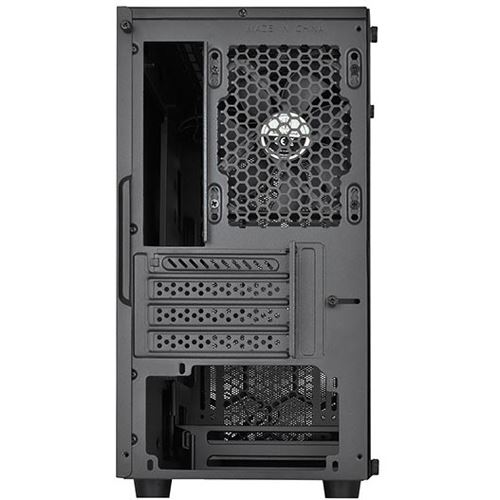 Silverstone SST-PS15B-G - Precision Mini-Tower, TG - schwarz - Mini ...