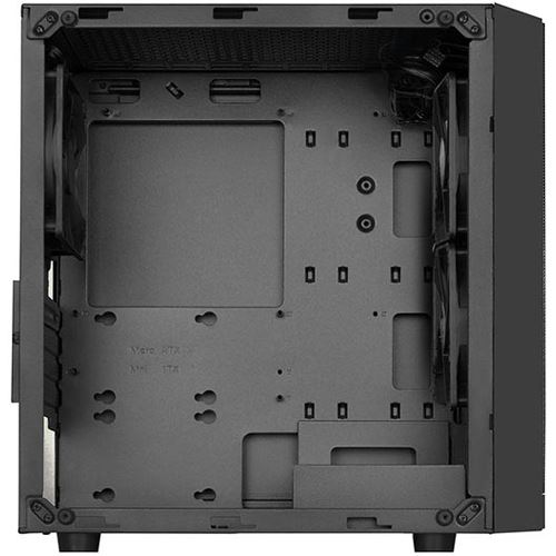 Silverstone SST-PS15B-RGB Precision Mini-Tower, TG RGB, schwarz - Mini ...