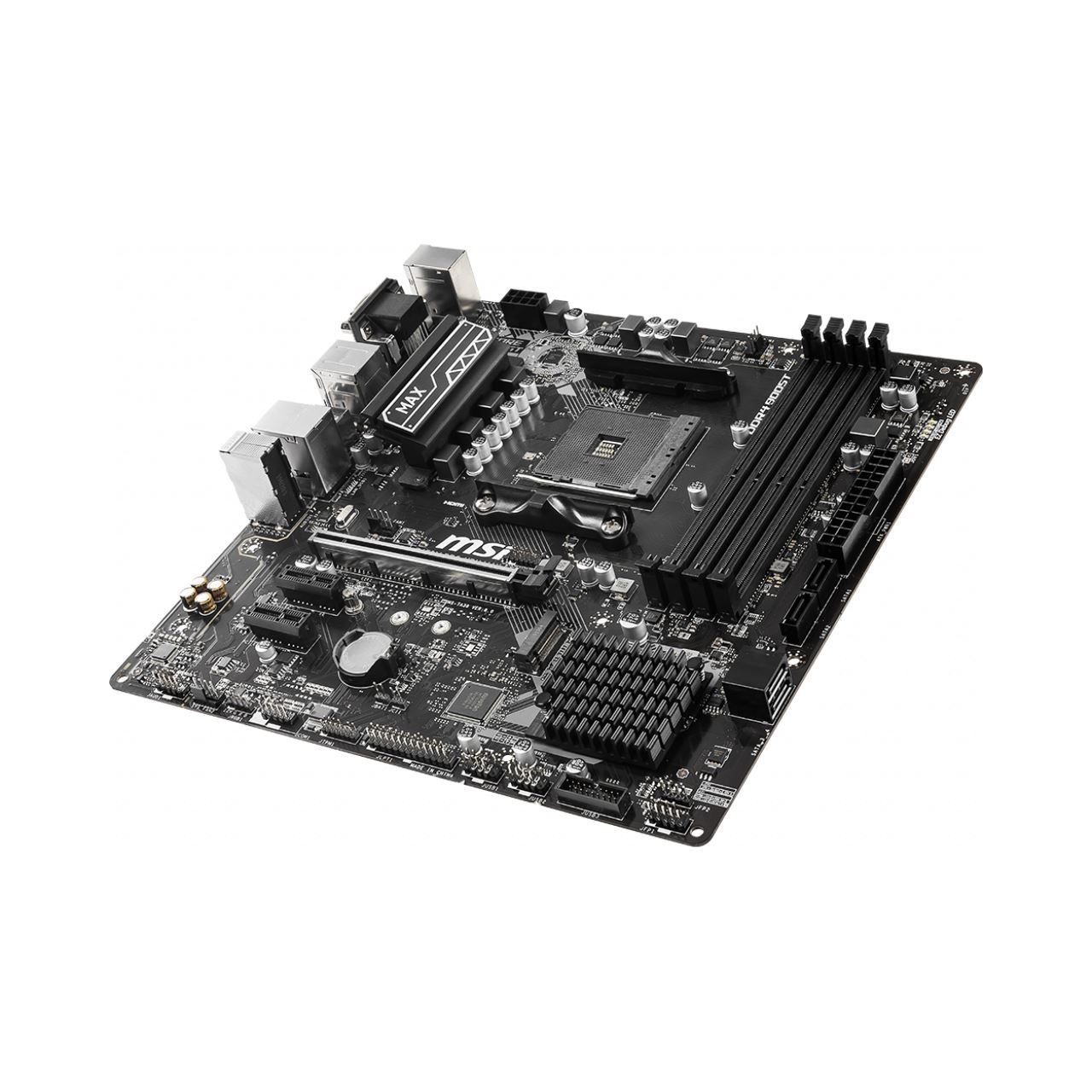 MSI B450M Pro-VDH Max AMD B450 So.AM4 Dual Channel DDR4 mATX, Bulk ...