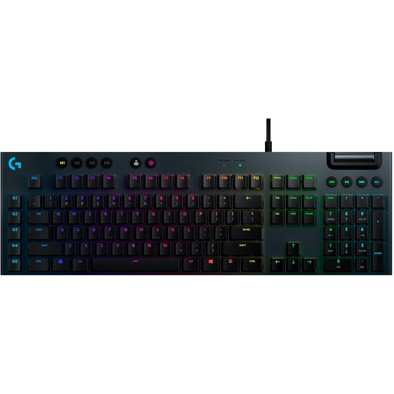 Logitech G815 LIGHTSPEED RGB Mechanical Gaming Keyboard Í GL Tactile ...