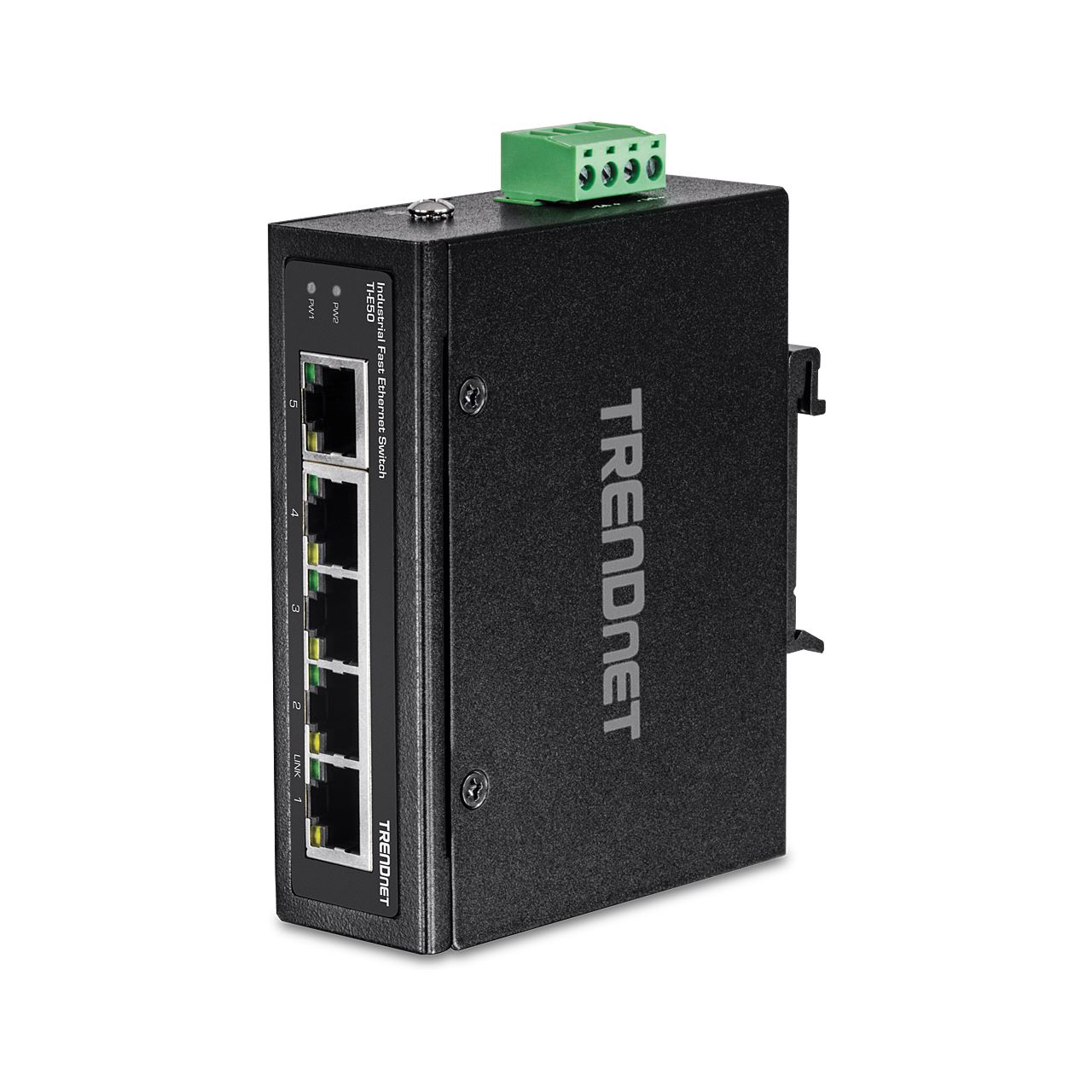 Trendnet 5-PORT IND.FAST ETH SWITCH - Switch 10 / 100 | Mindfactory.de