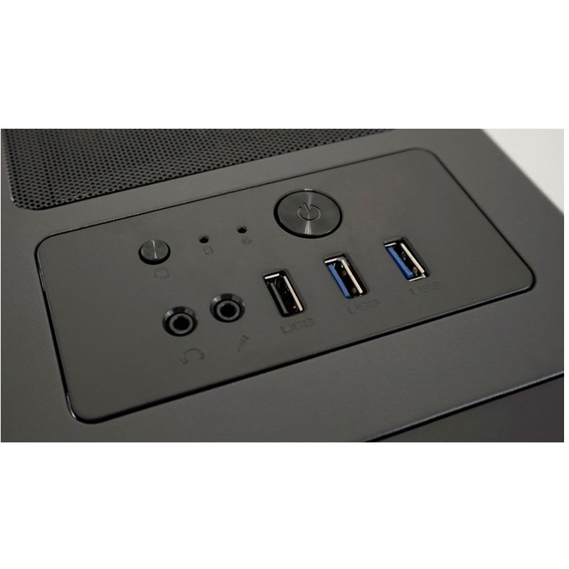 LC-Power Gaming 700B Hexagon Midi Tower ohne Netzteil schwarz - Midi Tower ohne NT | Mindfactory.de