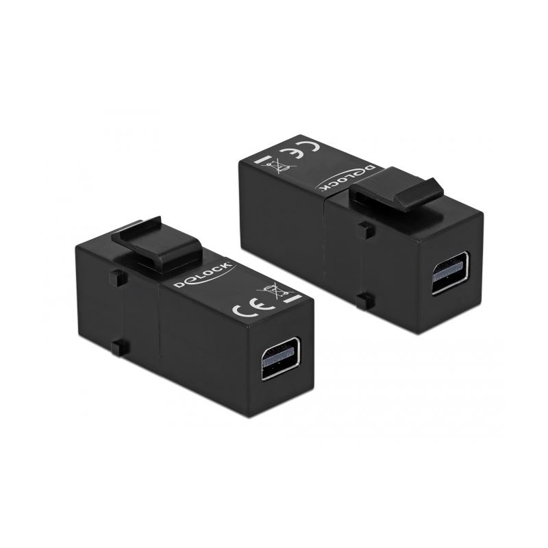 Delock Keystone Modul mini DisplayPort Buchse > mini DisplayPort Buchse ...