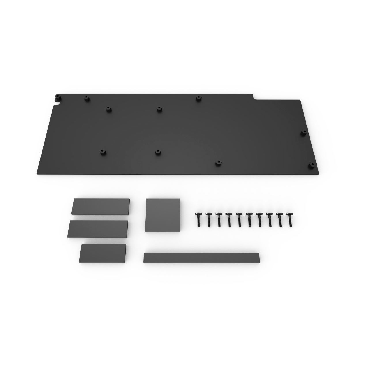 Alphacool Eisblock Aurora Backplate GPX-A AMD Radeon RX 5700 XT XFX ...