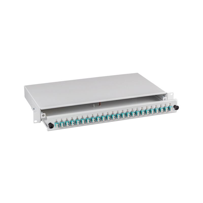 EFB Elektronik LWL-Patchpanel 12f 1HE LC-D 482,6mm(19) 1HE LC OS2 mit ...