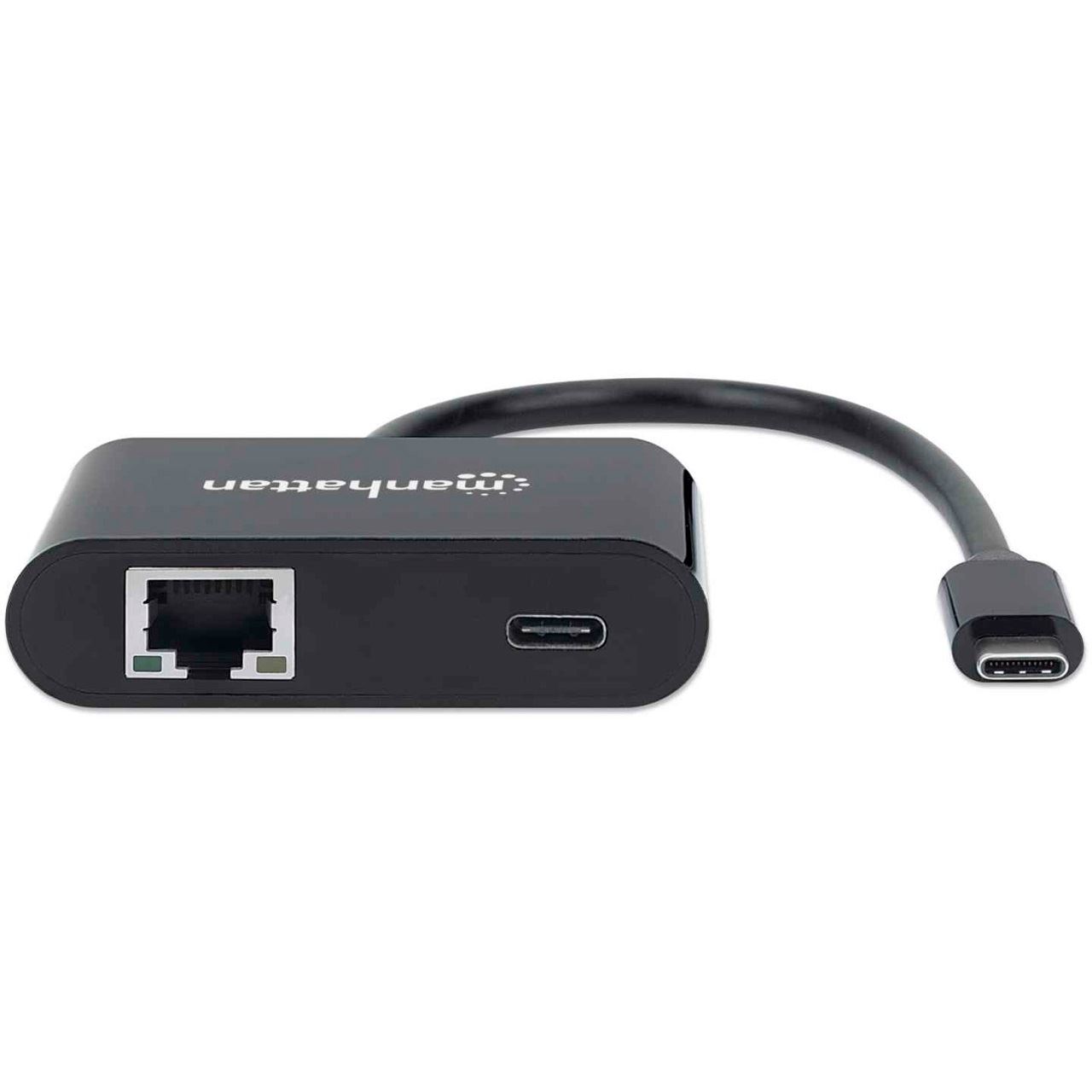 Manhattan USB-C auf Gigabit-Netzwerkadapter mit PD-Ladeport - Repeater ...