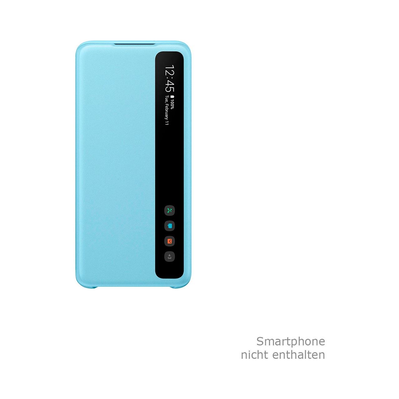 Samsung Clear View Cover EF-ZG980 für Galaxy S20, Sky Blue ...