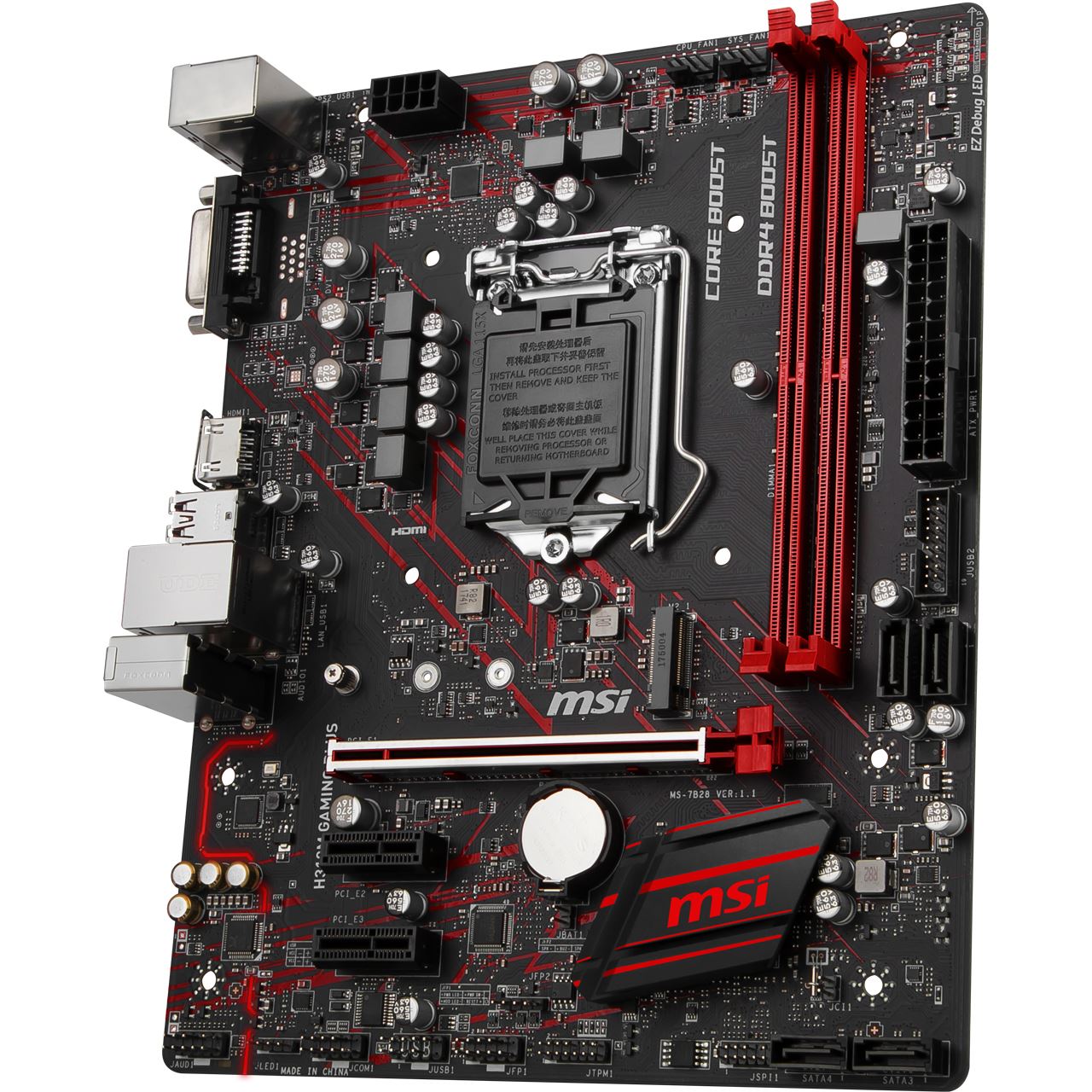 MSI H310M GAMING PLUS Intel H310 So.1151 Dual Channel DDR4 mATX Bulk ...