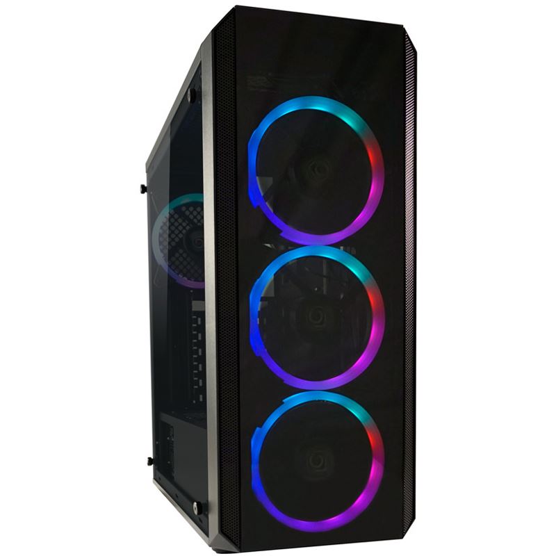LC-Power LC-Power Gaming 703B Quad Luxx Midi Tower ohne Netztteil mit ...