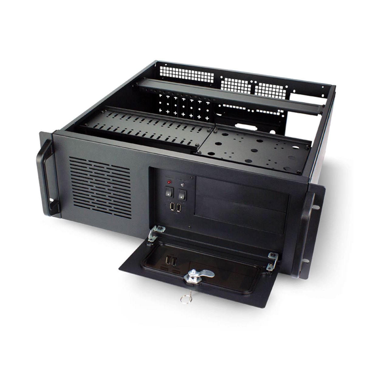 Fantec SG-4700 4HE 450MM SERVE - Server Gehäuse | Mindfactory.de