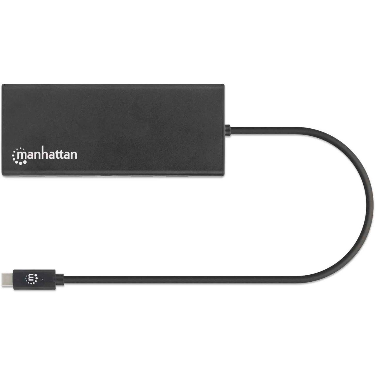 Manhattan USB3.2 Gen1 USB-C auf Dual-HDMI Multiport-Adapter - USB ...